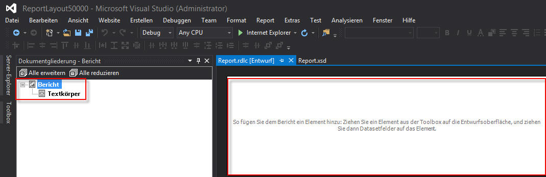 RDLC NAV Grundlagen Layouts „Der Kopf“ | Robert's Dynamics NAV/BC ...